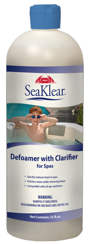 Defoamer with Clarifier for Spas - SeaKlear